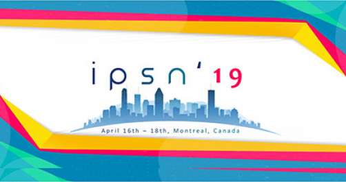 (IPSN 2019) 2019 18th ACM/IEEE Conference on Information Processing in ...